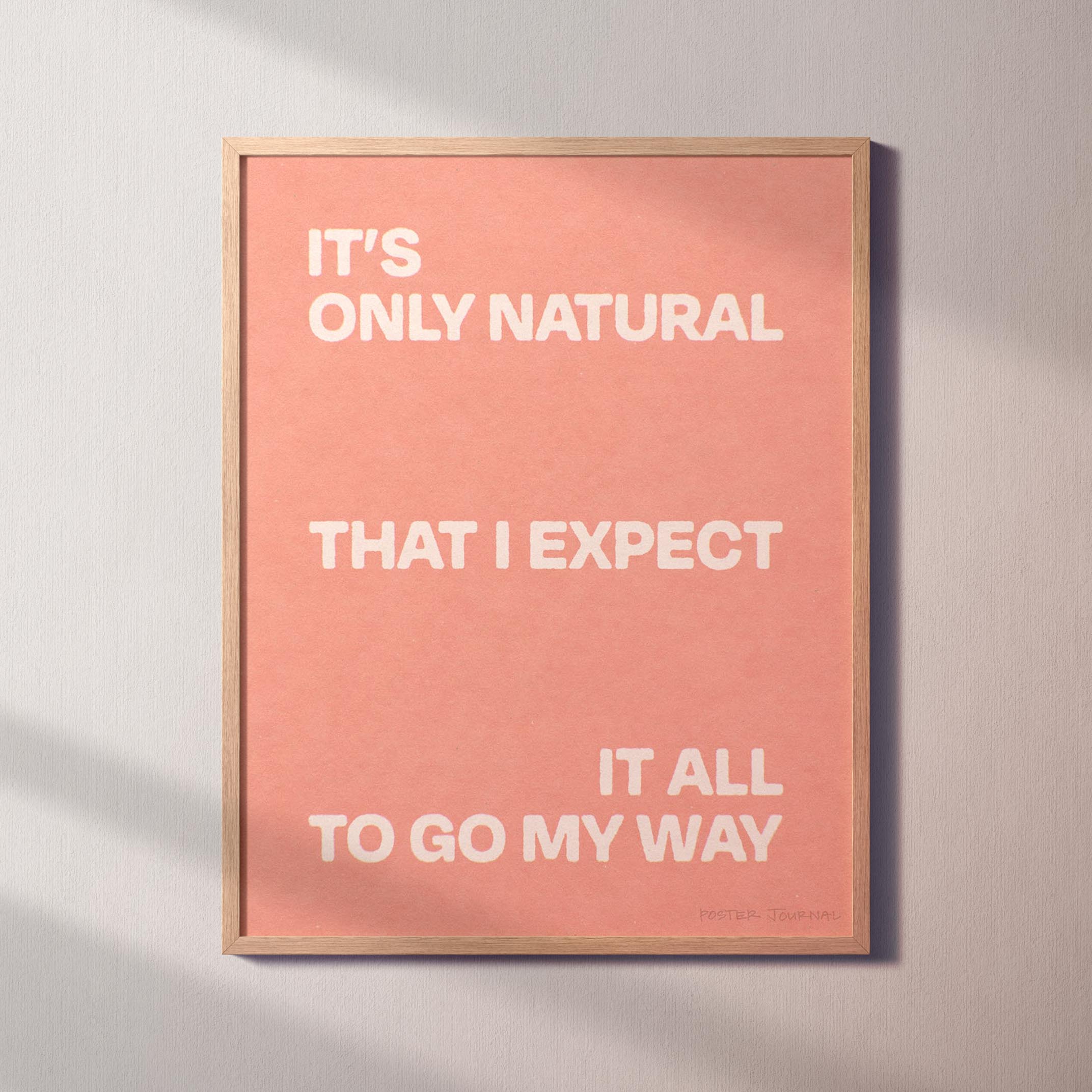 NATURAL PRINT – Poster Journal