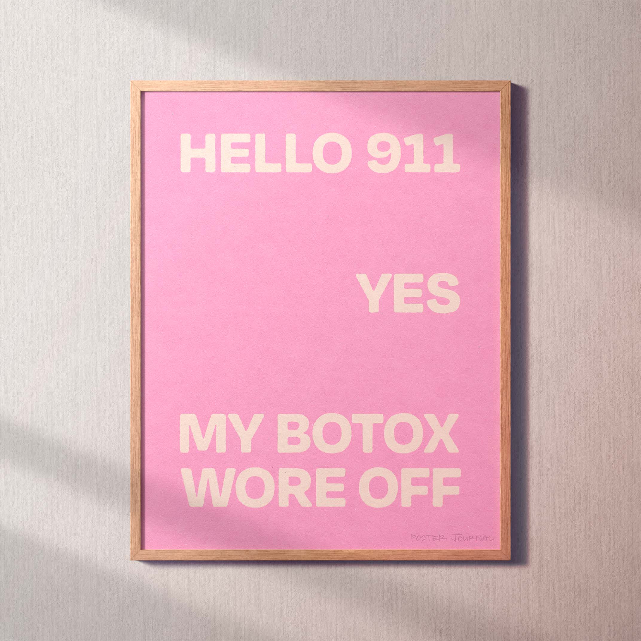 BOTOX PRINT – Poster Journal