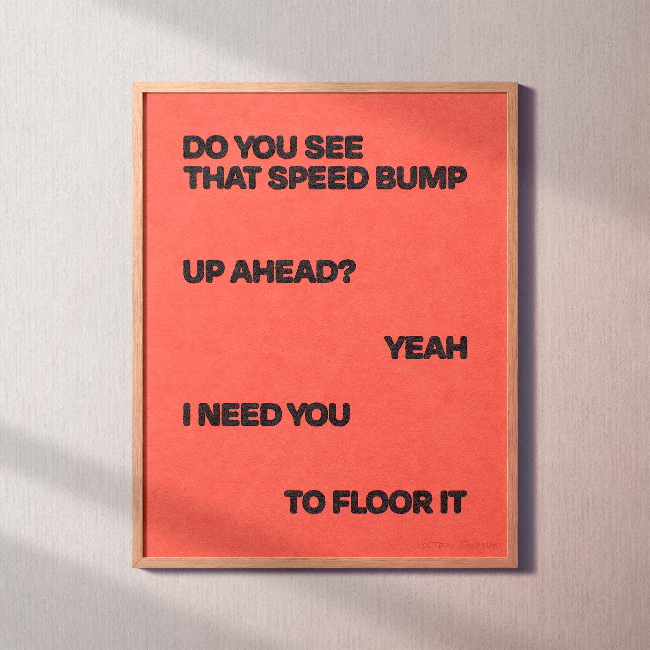 BUMP PRINT – Poster Journal