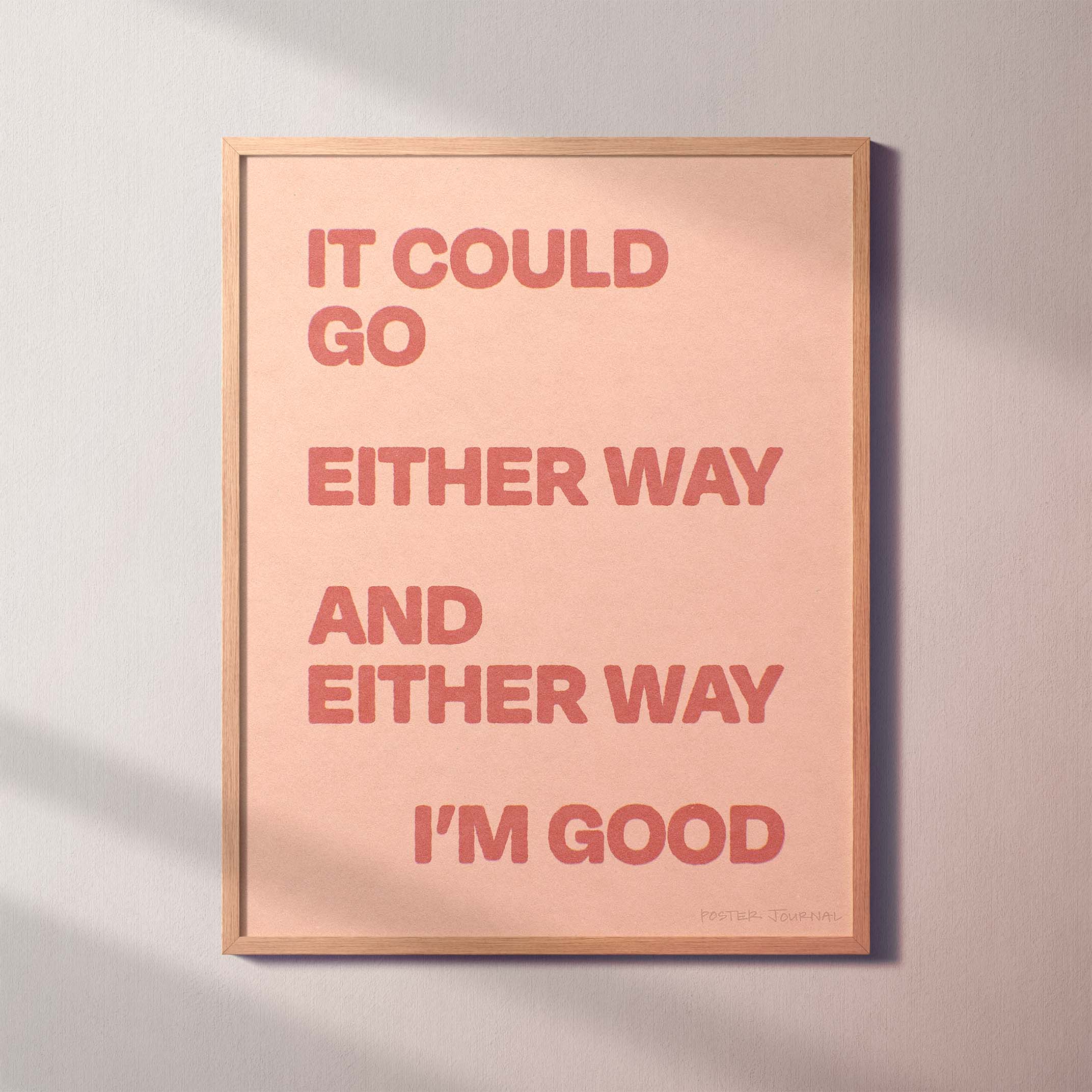 EITHER PRINT – Poster Journal