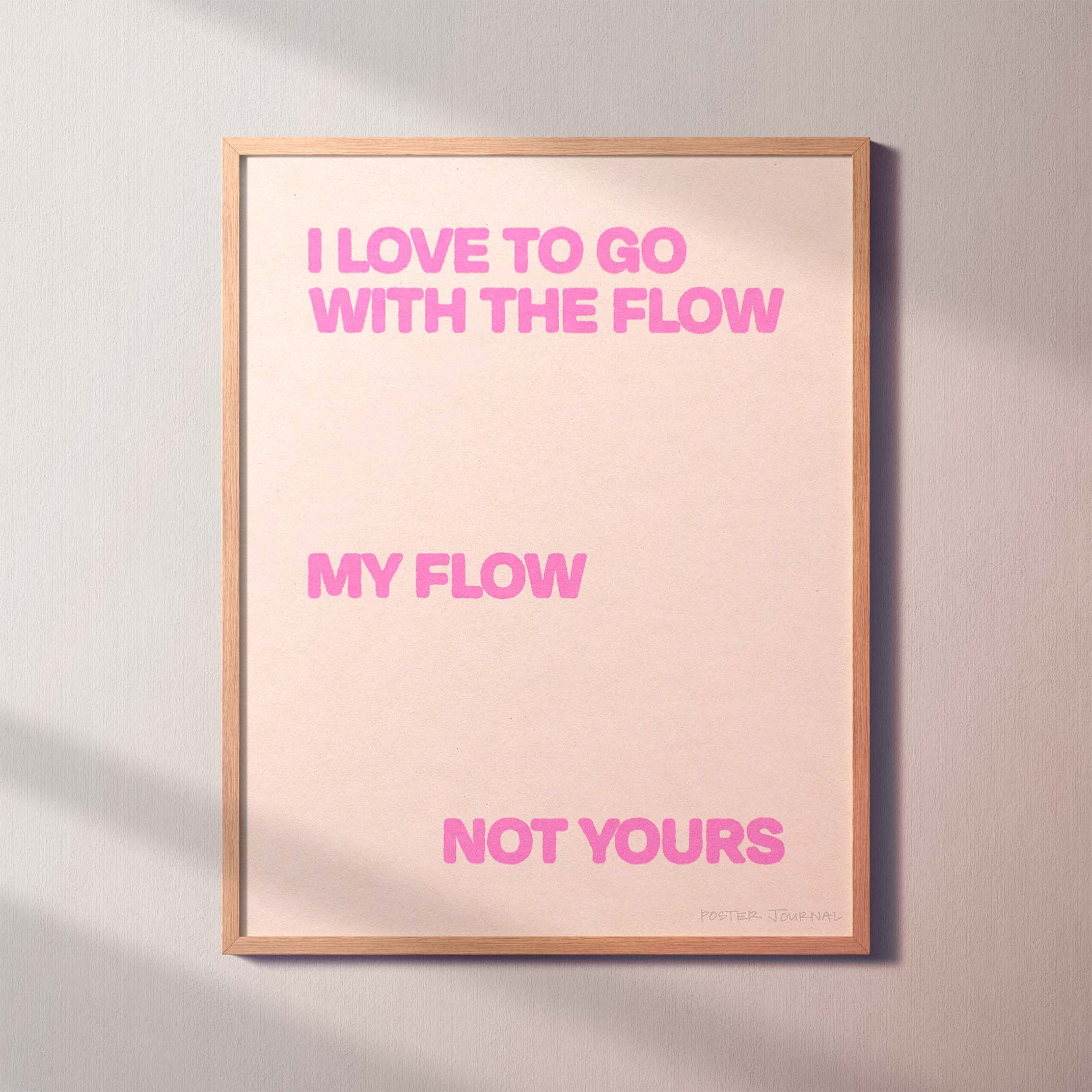 FLOW PRINT – Poster Journal