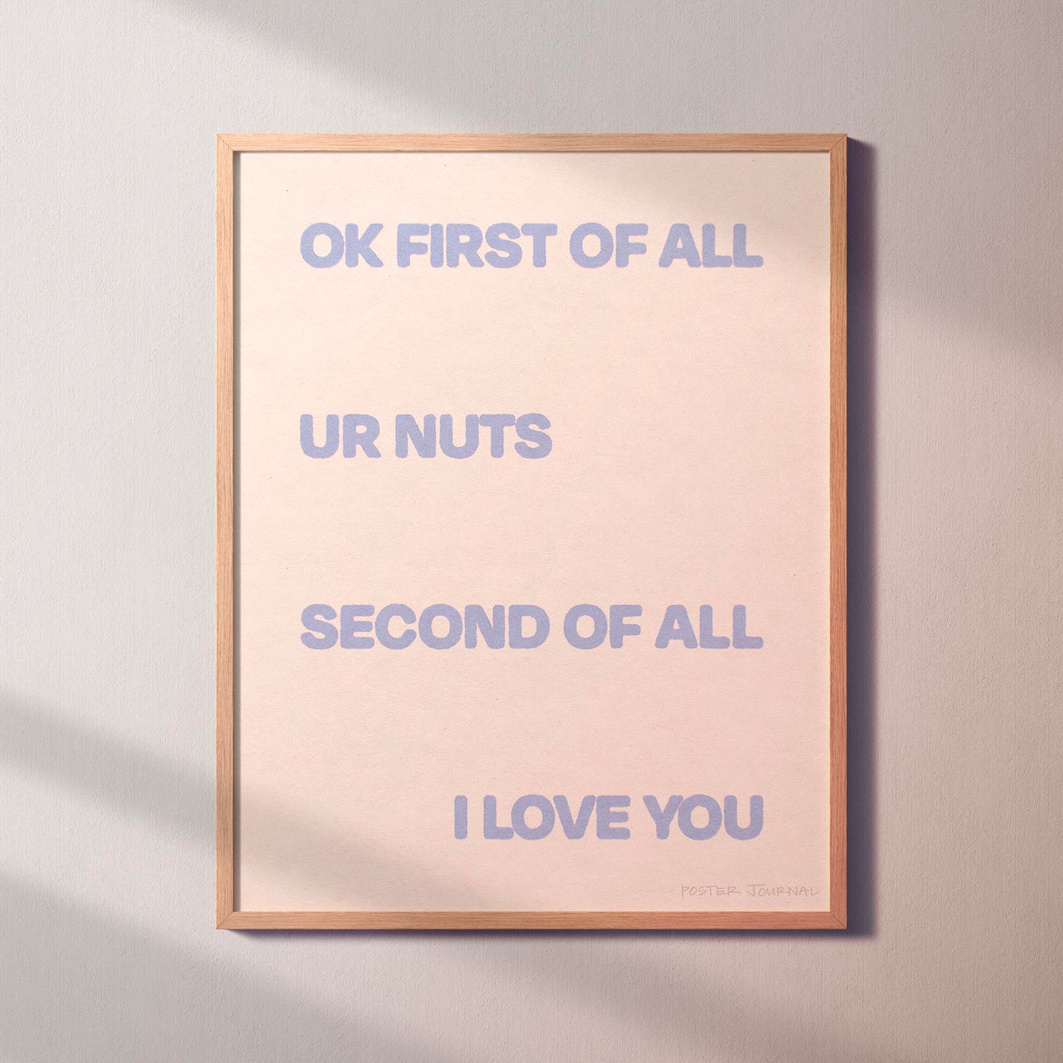 NUTS PRINT – Poster Journal