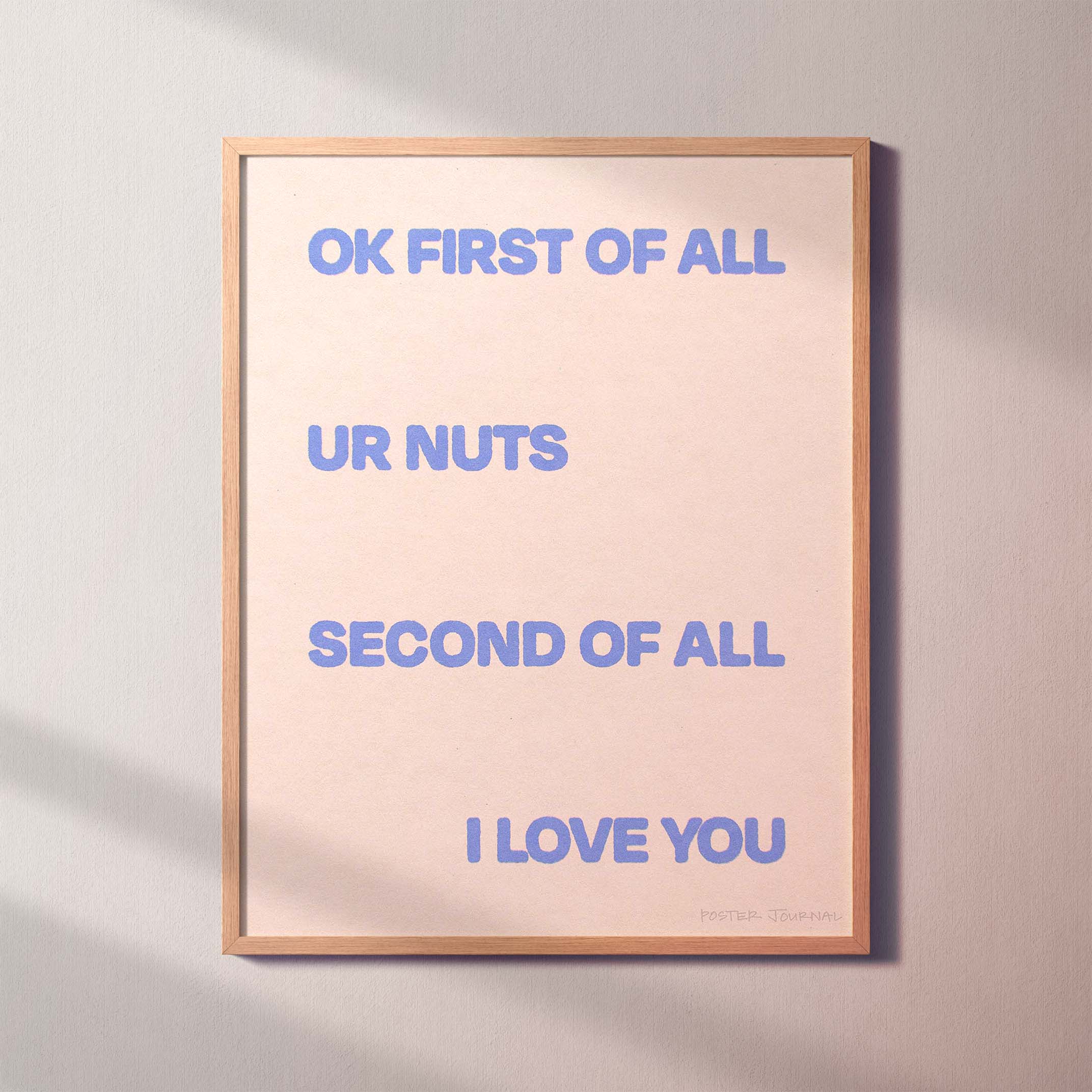 NUTS PRINT – Poster Journal