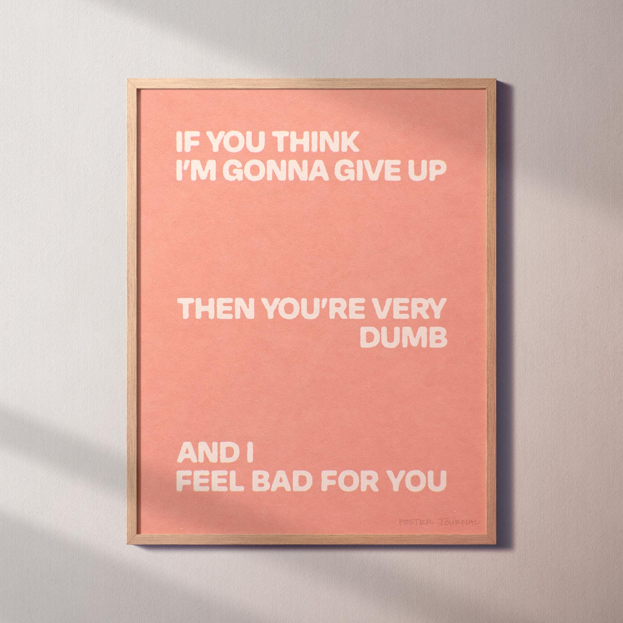 DUMB PRINT – Poster Journal