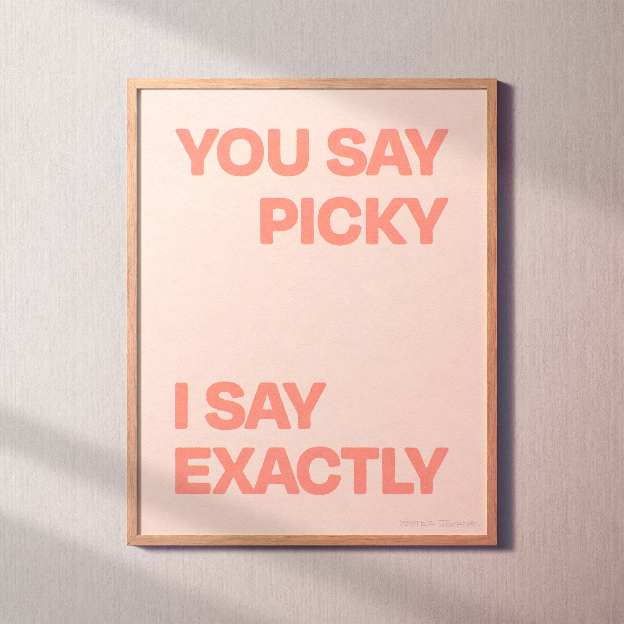 PICKY PRINT – Poster Journal