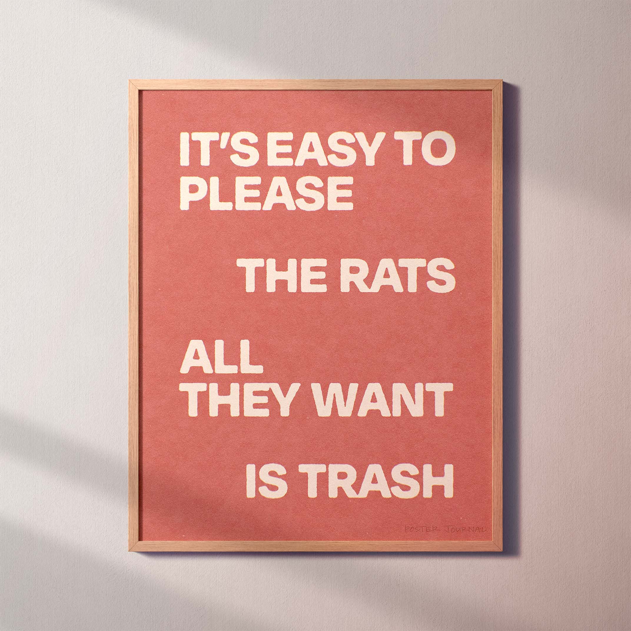 RATS PRINT – Poster Journal