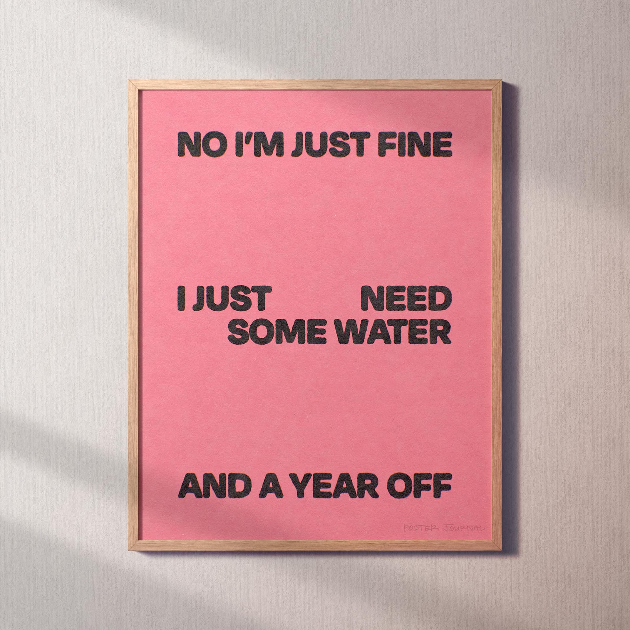 YEAR PRINT – Poster Journal