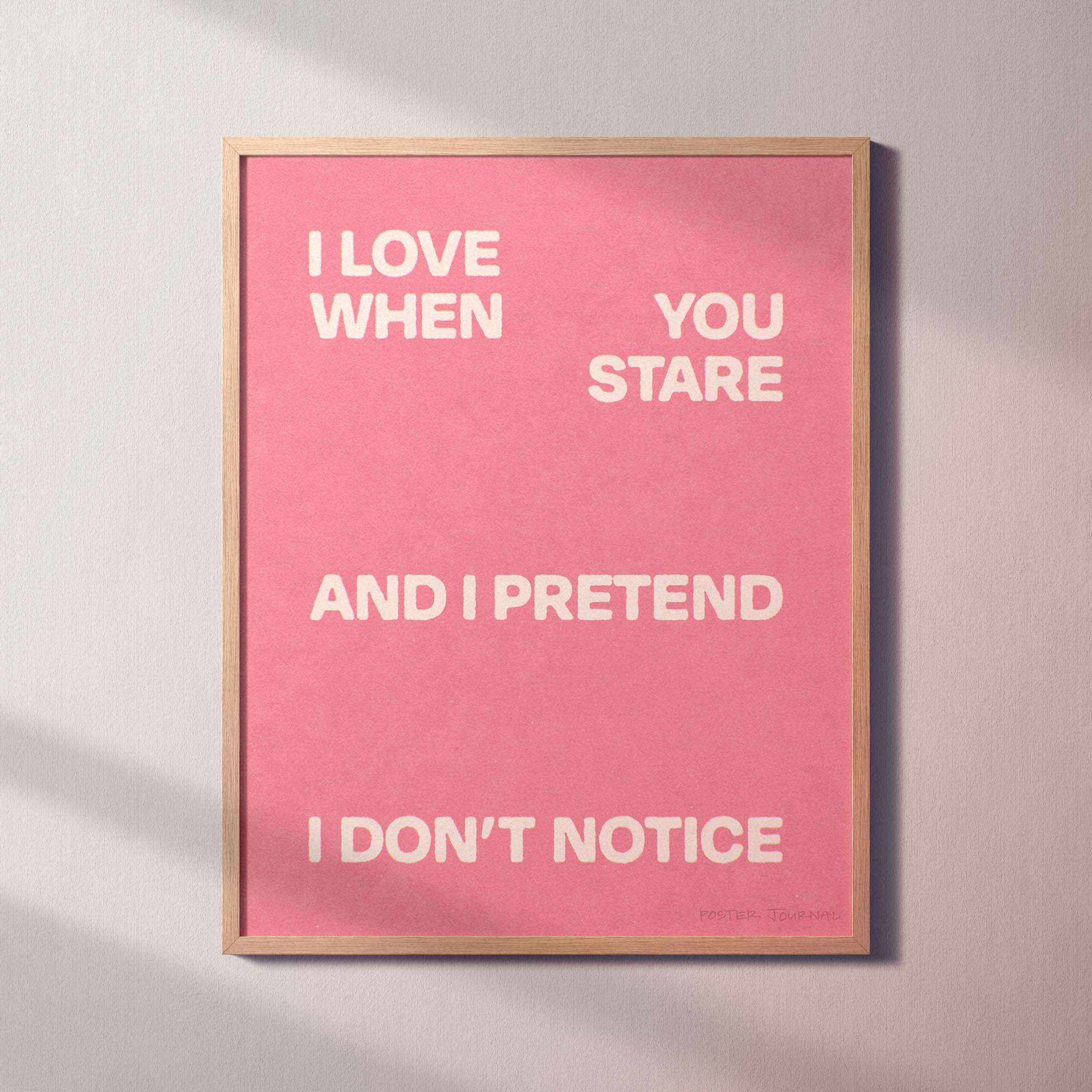 STARE PRINT – Poster Journal