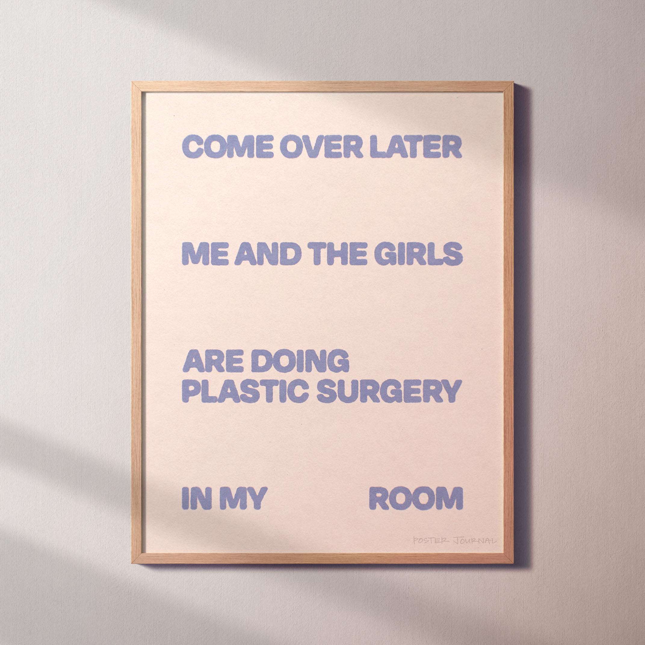 SURGERY PRINT – Poster Journal